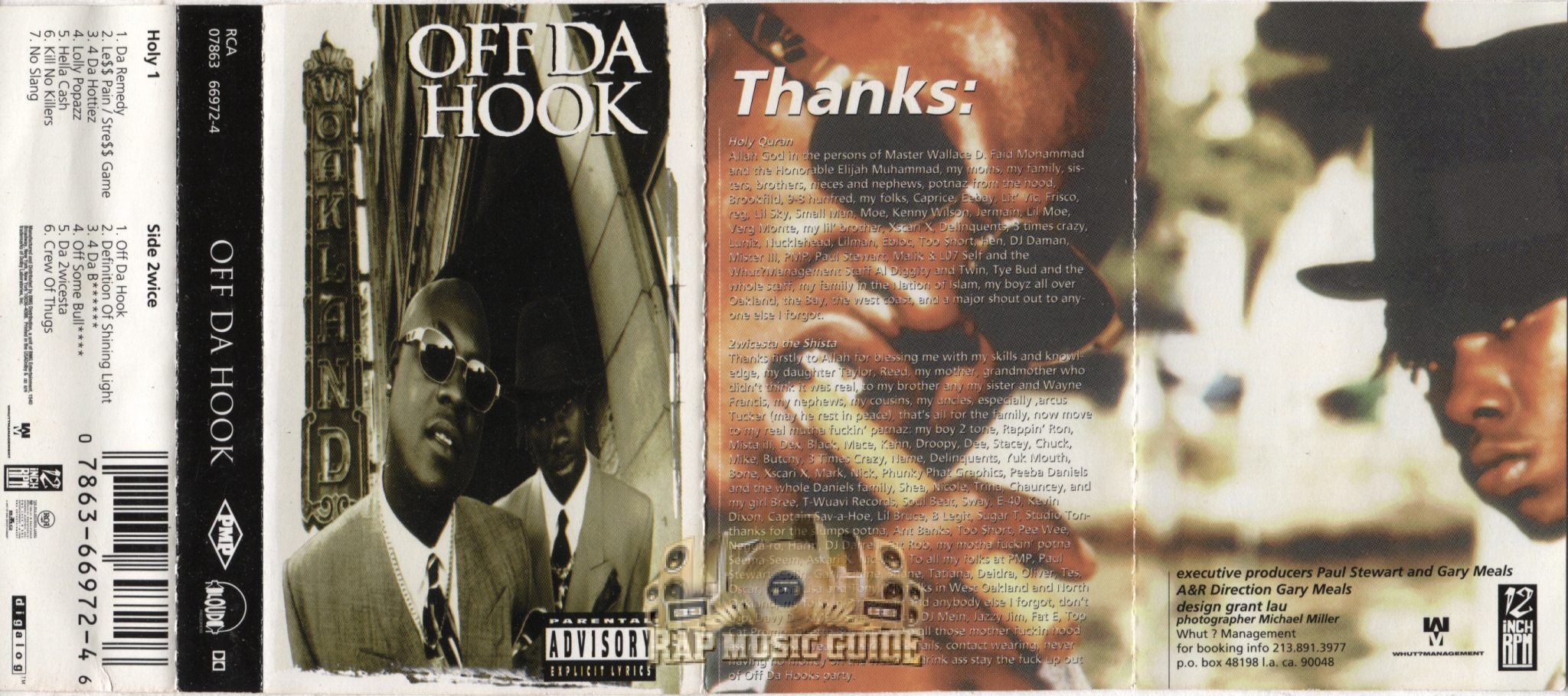 Off Da Hook - Off Da Hook: Cassette Tape | Rap Music Guide